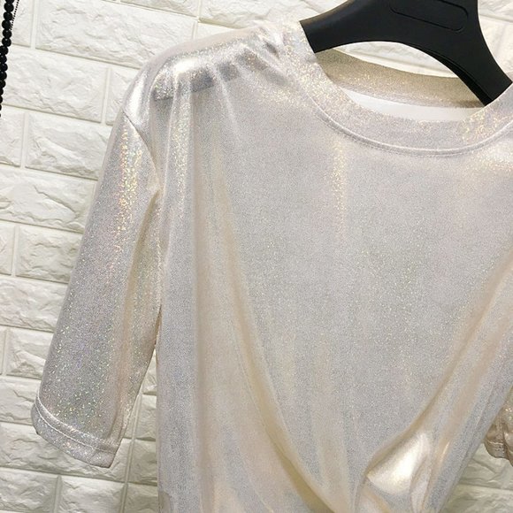 Private Label | Tops | Glitter Top Shimmering Clubwear Party Wear ...